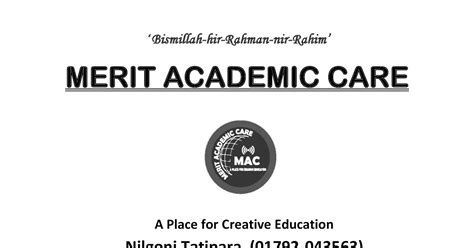 Hsc Ict Chapter 03 Number System Sheet 01 Merit Academic Care