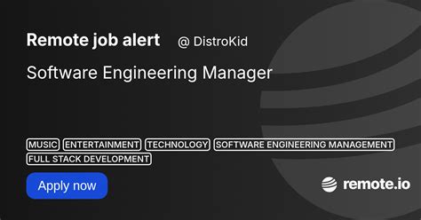 Software Engineering Manager
