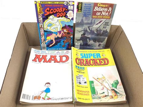 Lot Vintage Mad And Cracked Magazines