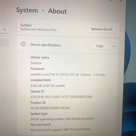 Microsoft Surface Pro 1st Generation Jawa