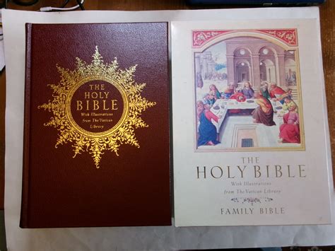 The Holy Bible With Illustrations From The Vatican Library New