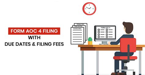 Easy Guide To Form Aoc 4 Filing With Due Dates And Fees
