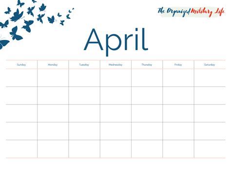 Get Your Free April Declutter Calendar Now