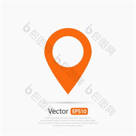 标记图标指针图片 包图网企业站