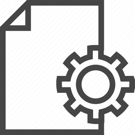 Document Settings File Tools Icon Download On Iconfinder