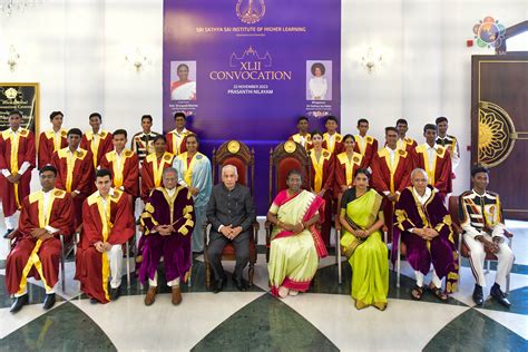 Sssihl Annual Convocation 2023 Sri Sathya Sai Institute Of Higher Learning Sssihl