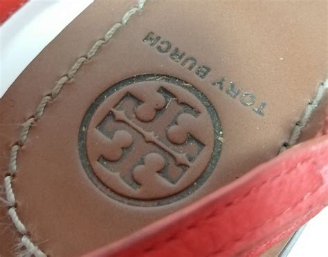 Tory Burch Orange Leather Thong Sandals Pre Loved Secret Stash