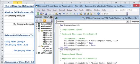 Silabus Training Excel Vba Macro Cari Alamat