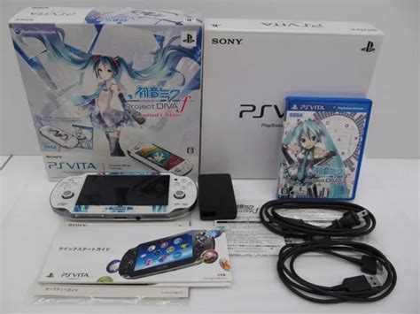 Sony Ps Playstation Vita Hatsune Miku Limited Edition Pchj 10002 With
