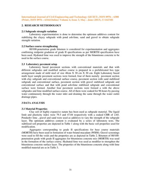 Influence Of Subgrade Condition On Rutting In Flexible Pavements Pdf
