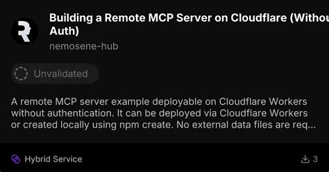 erstellung eines remote mcp servers · lobehub