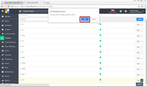 Configure Prefixes And Suffixes Version Fundly Support Center