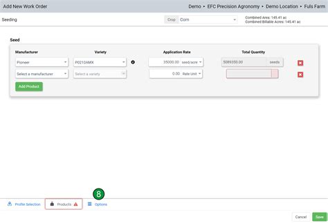 Creating Seeding Work Orders Fieldalytics Help