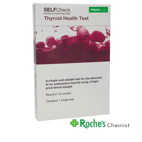 Self Check Thyroid Health Test X 1 Brighton Healthcare Ltd Ta Roche