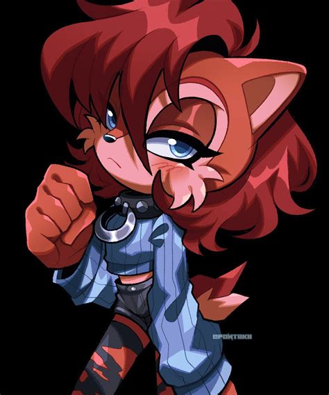 Sally Acorn Sonic Drawn By Pontiikii Danbooru