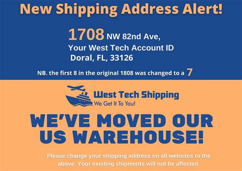 West Tech Notice Board West Tech Shipping West Tech Notice Board West Tech Shipping