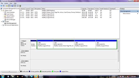 Windows 7 Cannot Merge Two Partitions On A Single Hard Disk Super User