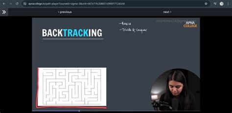 Srishti Shukla On Linkedin Leaning Java Backtracking