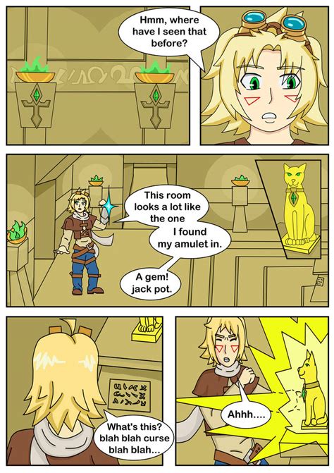 Ezreals Catgirl Adventure 002 By Themaskofafox On Deviantart