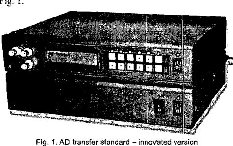 Figure From Evaluation Of ADC Testing Systems Using ADC Transfer Standard Semantic Scholar