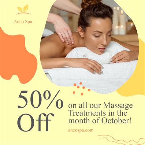 Free Animated Massage Marketing Post Instagram Facebook Template To