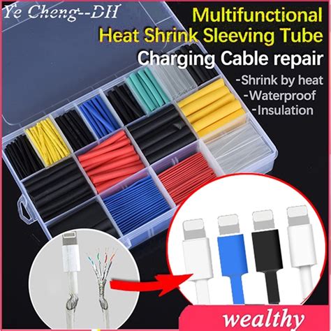 【sg Seller】530pcs Heat Shrink Tubing Insulation Shrinkable Tube 21