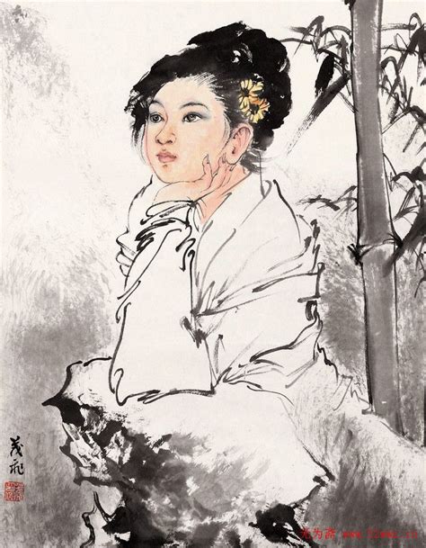 王茂飞中国水墨人物画欣赏 人物作品 国画欣赏 第2页 无为斋