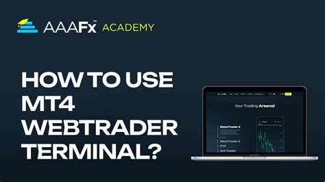 Mt4 Webtrader Terminal Aaafx Youtube