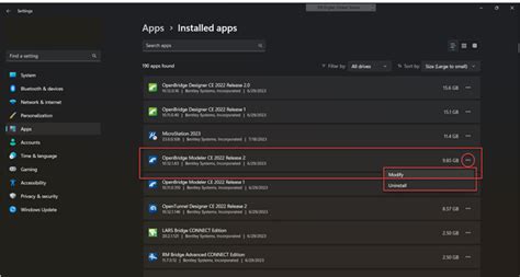 lars leap openbridge opentunnel rm how to install generative components with