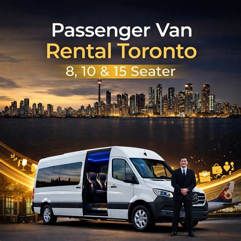 Passenger Van Rental Toronto 8 10 And 15 Seater