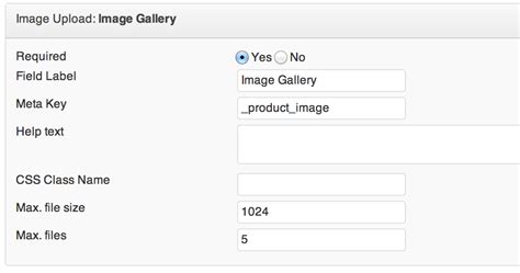 WooCommerce Product Image Gallery With WP User Frontend PRO WeDevs