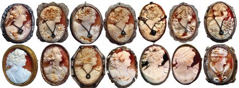 Faces Give Clues To Cameo Jewelry Age Materials Antique Trader