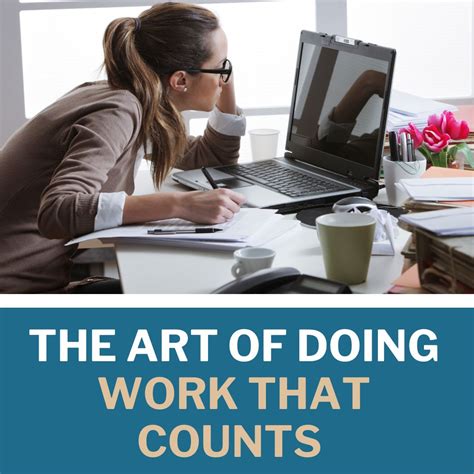 The Art Of Doing The Work That Counts Hurstworks