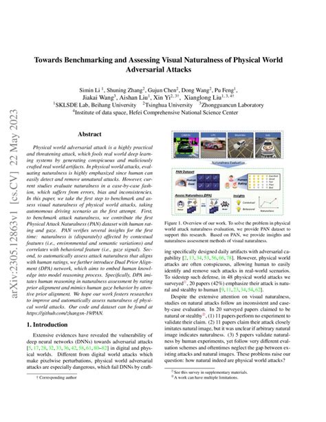Towards Benchmarking And Assessing Visual Naturalness Of Physical World Adversarial Attacks Deepai