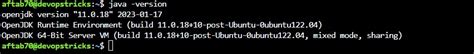 Installing Java 11 On Ubuntu 2204 Lts Devops Tricks