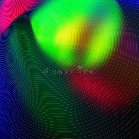 Green Abstract Radial Backdrop Gradient Concept Stock Illustration Illustration Of Effect