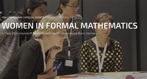 Hausdorff Center For Mathematics On Linkedin For The Upcoming Trimester Program At Him On