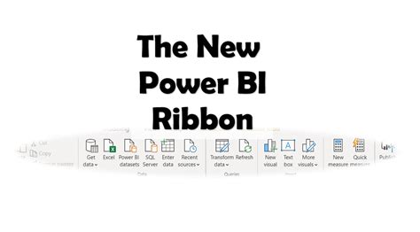 The New Power BI Ribbon Access Analytic