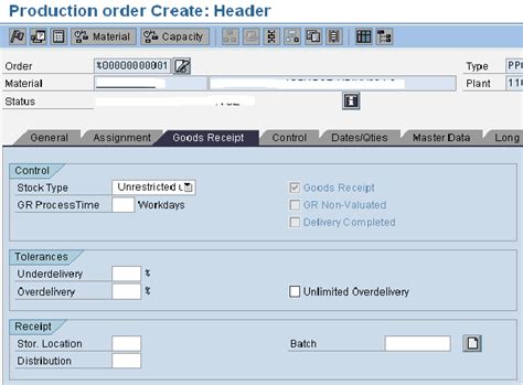 Batch Creation In Production Order With Serial Num SAP Community