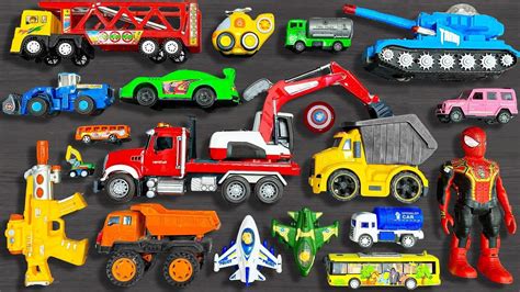 蜘蛛侠清洗玩具认识飞机和挖掘机、工程车等汽车，宝宝早教视频 高清1080p在线观看平台 腾讯视频