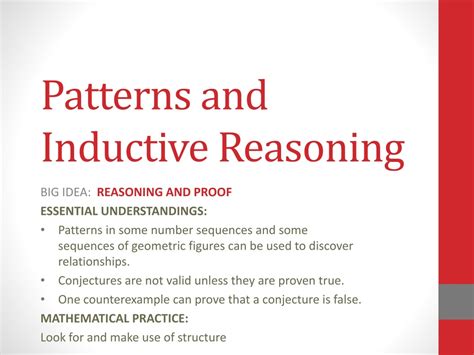 Ppt Patterns And Inductive Reasoning Powerpoint Presentation Free
