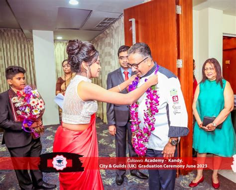 Graduation Ceremony 2023 Chief Guest Chef Dimuthu Kumarasinghe… Cakieeez Academy