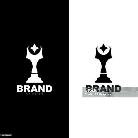 트로피 로고 일러스트레이션 어워드 수상자 템플릿 벡터 디자인 1위에 대한 스톡 벡터 아트 및 기타 이미지 1위 Championship 경쟁 Istock