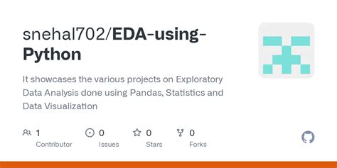 Github Snehal Eda Using Python It Showcases The Various Projects On Exploratory Data
