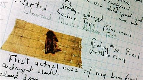 The First Computer Bug A Real Insect Incident That Made History