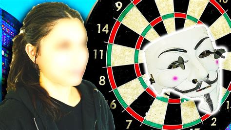 Dart Throw To Face Reveal Hacker Girl Youtube