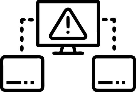 Sistema Pirateado Alerta Después Ciber Ataque En Computadora Red Comprometidos Información