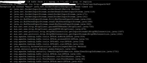 Solved Error While Executing Hdfs Fsck Command Cloudera Community