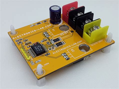 High Current Half Bridge With Over Current Shutdown Electronics