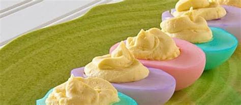 Recipe Dyed Deviled Eggs
